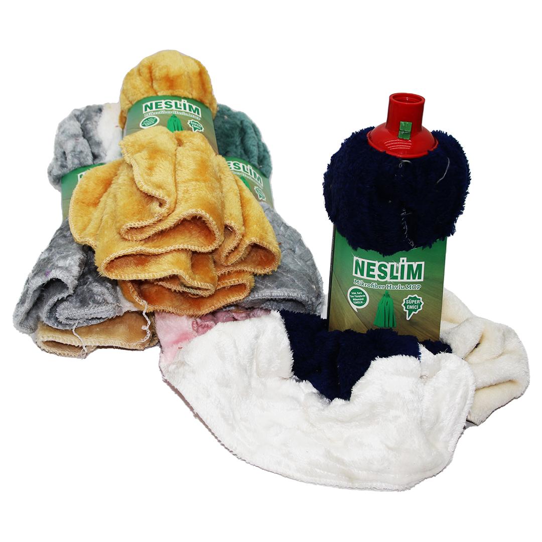 KÜÇÜK BOY MİKROFİBER HAVLU MOP PASPAS - Bayilere Özel + KDV