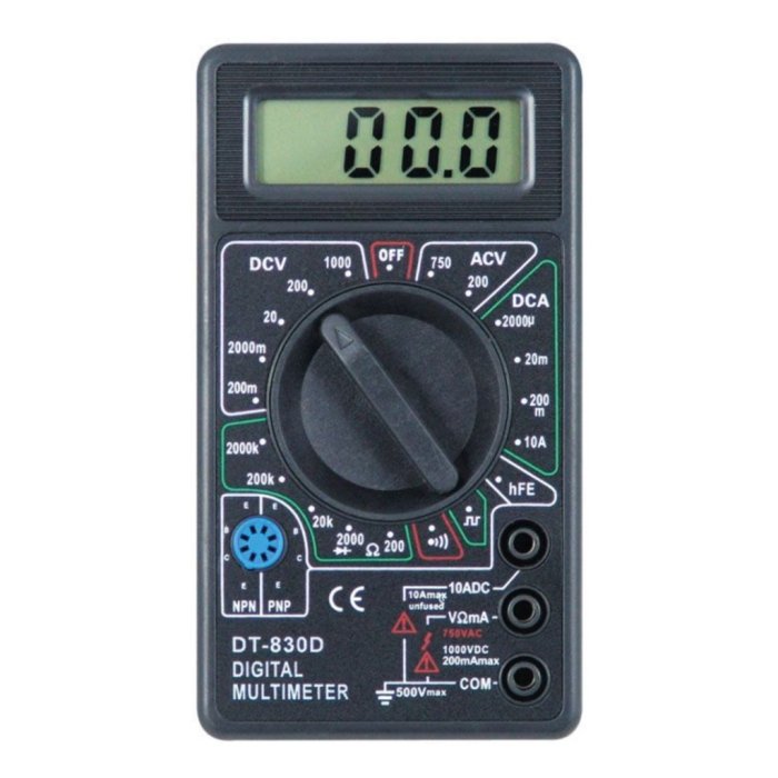 DT-830D DIGITAL AVOMETRE-AKIM VOLTAJ DIRENÇ OLÇER MULTIMETRE - 182.23 ...